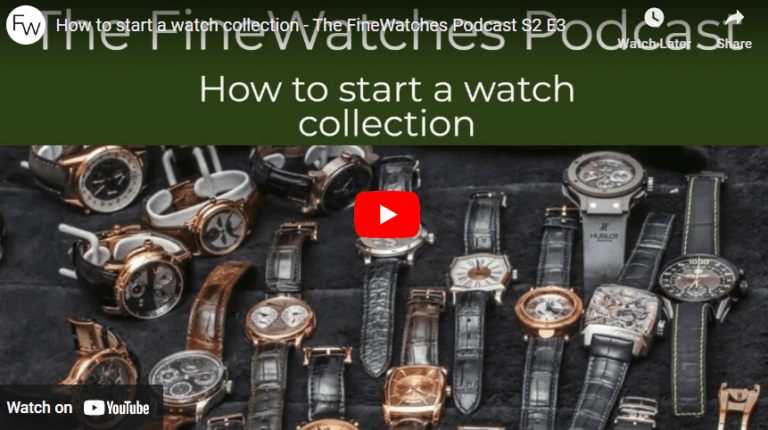 How to start a watch collection TWD x Fine watches | The Watch Dealers