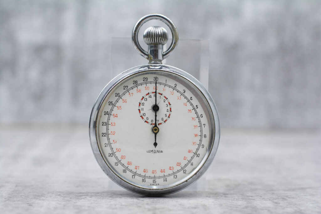 Lemania Rally Stopwatch 1950's | The Watch Dealers
